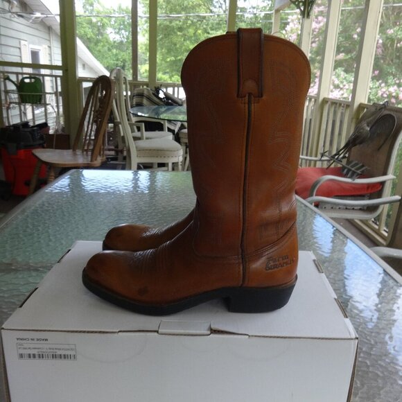 Durango | Shoes | Durango Farm Ranch Mens Cowboy Boots Size 7d Leather ...